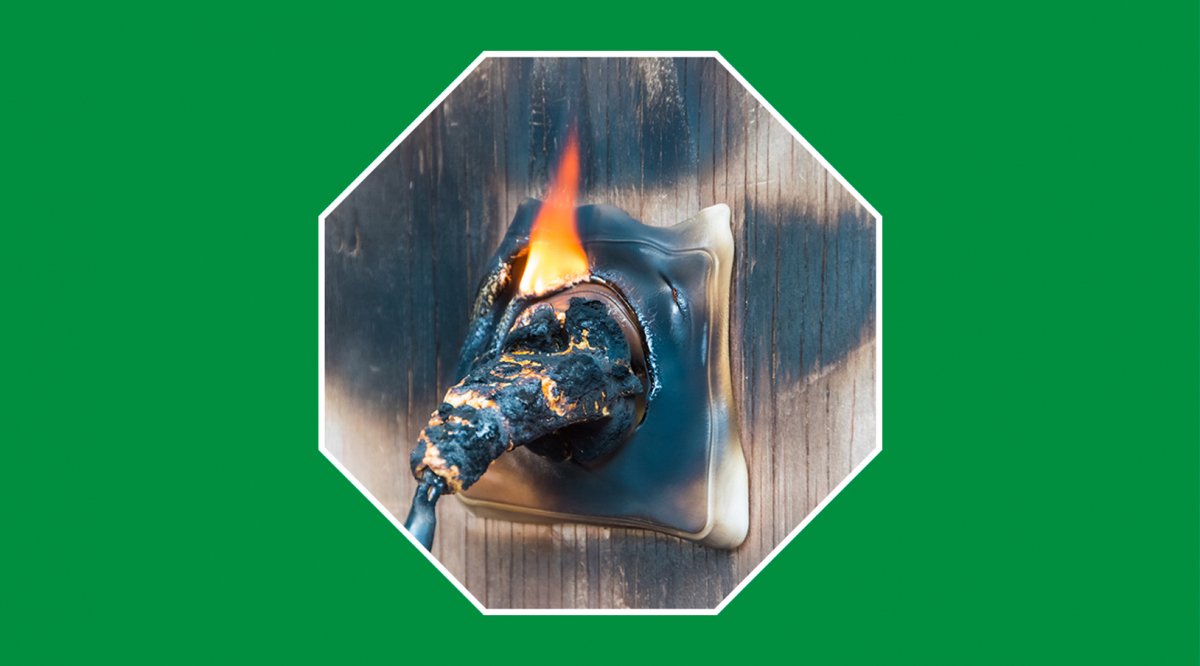 Cómo apagar un fuego por incendio eléctrico en casa
